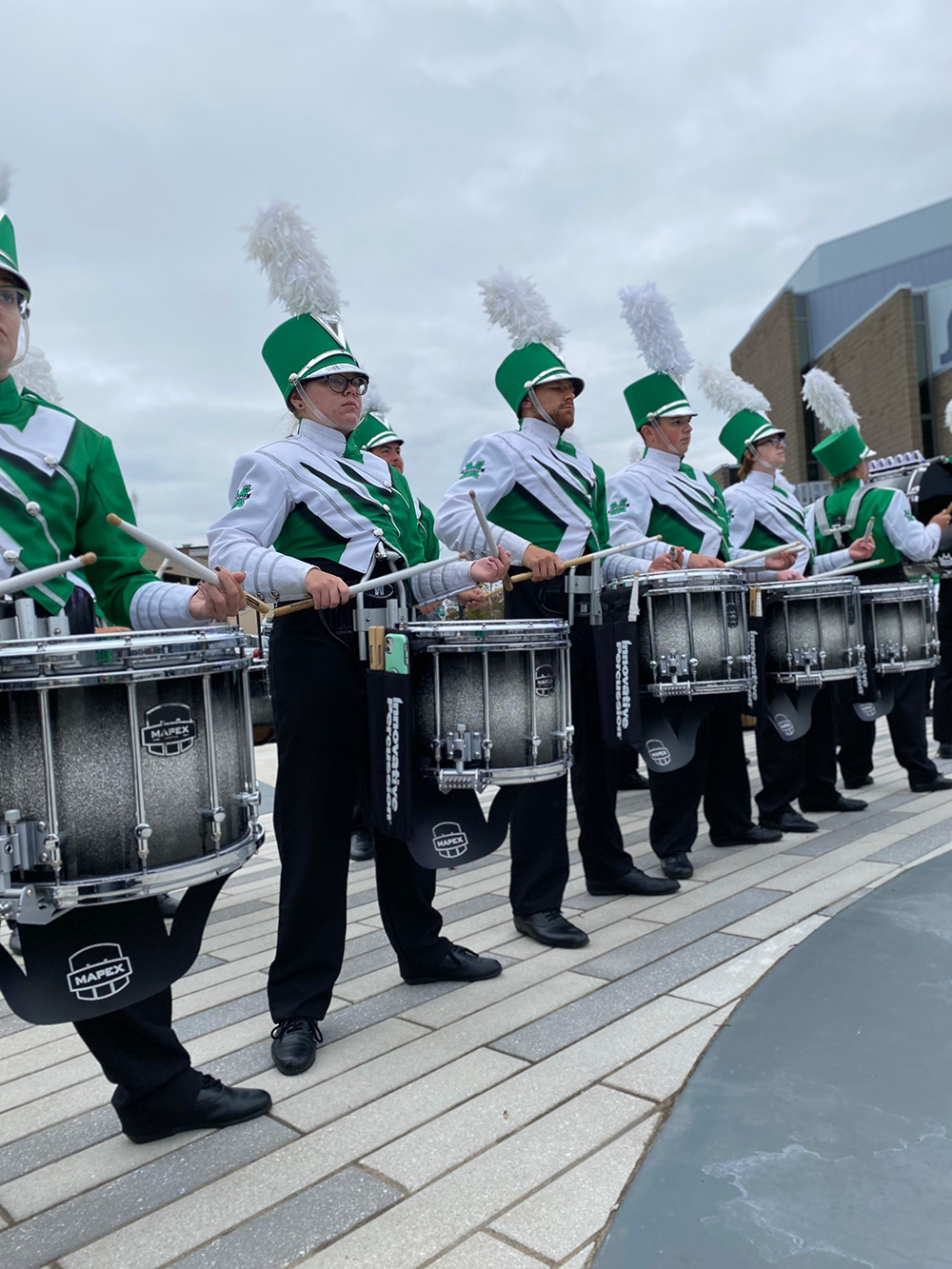 Marshall University Marching Thunder Mapex